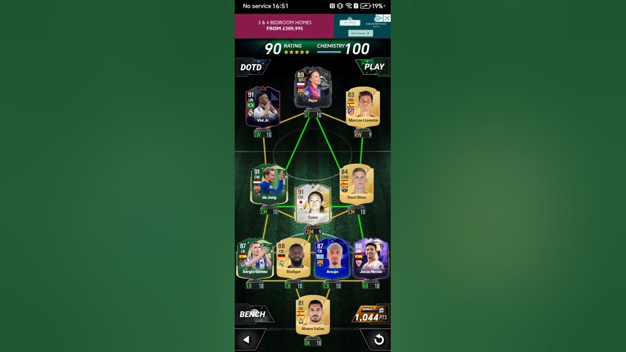 190!! #football #madfut - YouTube