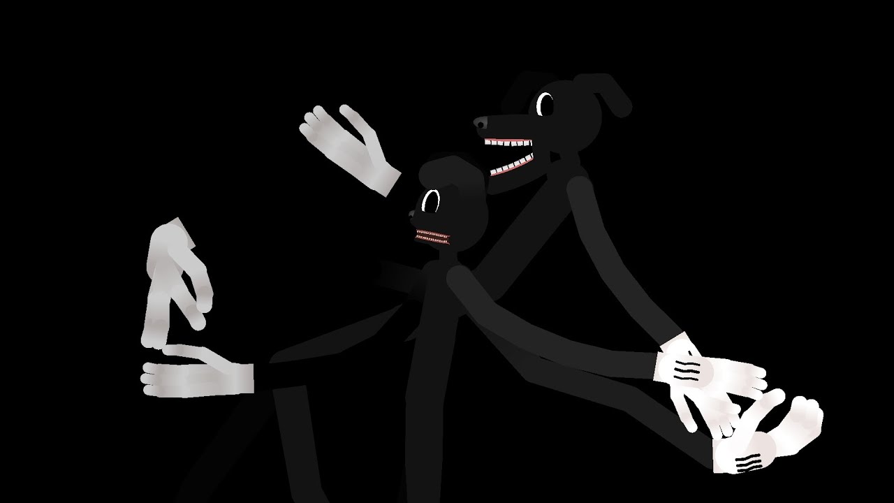 Cartoon Dog stick nodes animation - YouTube
