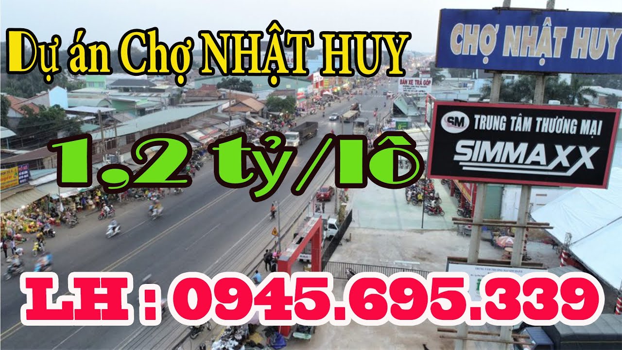 DỰ ÁN NHẬT HUY 2019 - MẶT TIỀN ĐƯỜNG DT 741 - YouTube