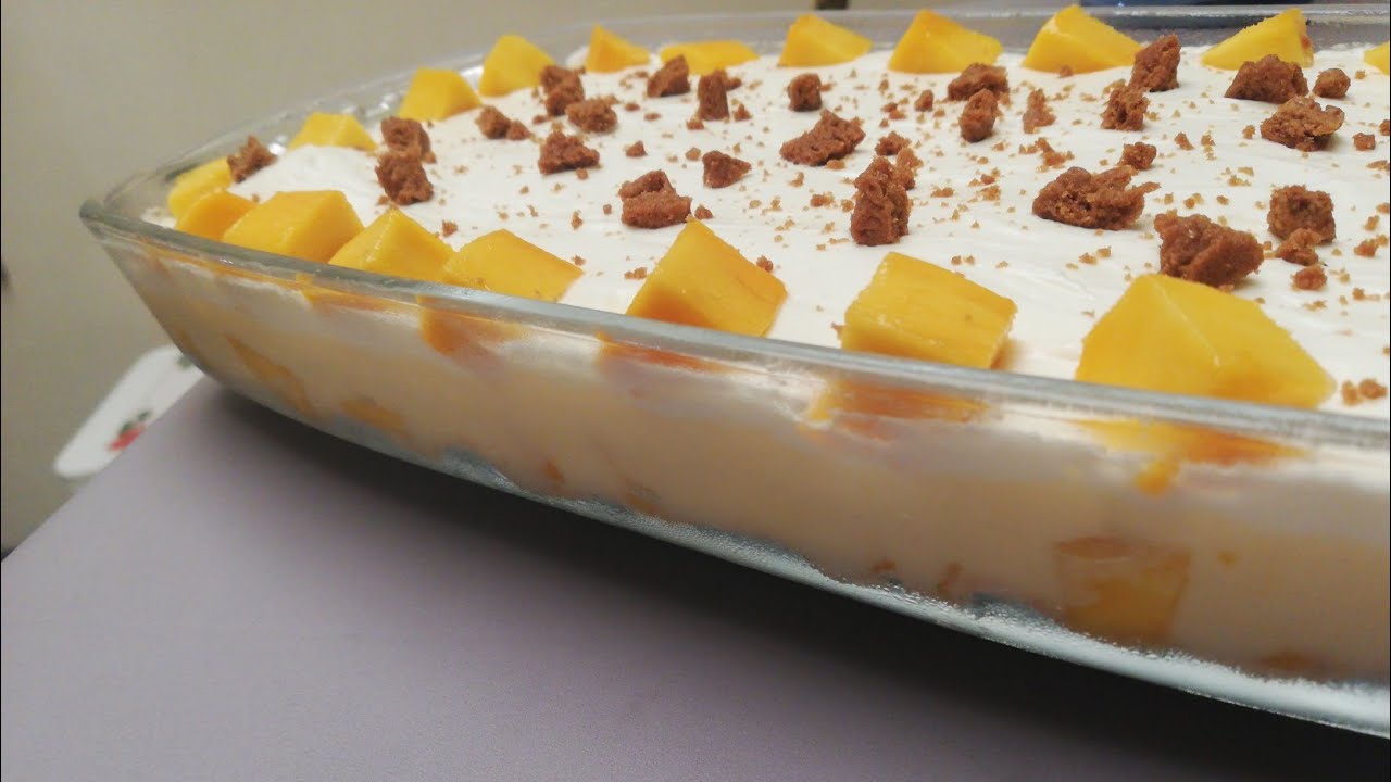 MANGO DELIGHT RECIPE // MANGO DESSERT // MANGO DESSERT WITH MARRIE ...