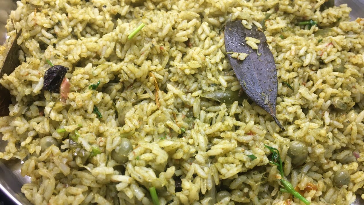 ಪಾಲಕ್ ಪಲಾವ್ ಈ ವಿಧಾನದಲ್ಲಿ ಮಾಡಿ ನೋಡಿ| Palak Rice Bath Recipe | Palak ...