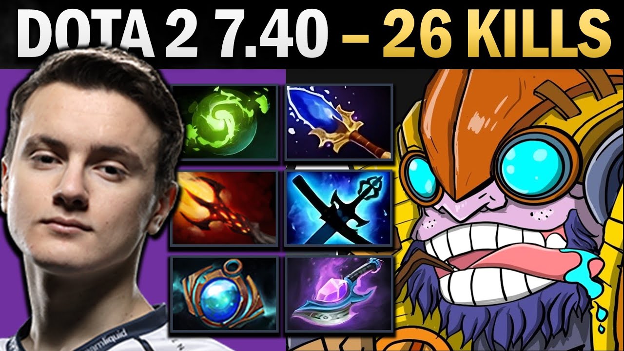 Tinker Pro Mid with 26 Kills and Refresher - 7.41 Dota - YouTube