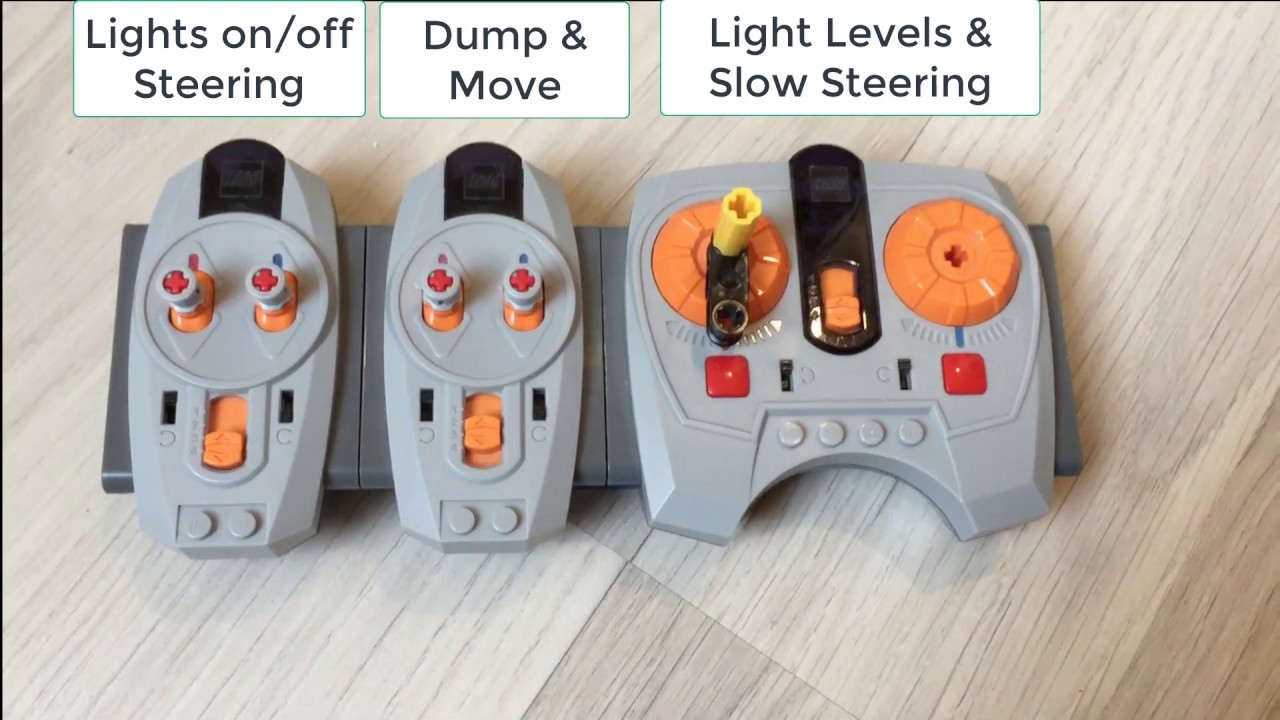 Lego Volvo A25F Lights Mod 1 - YouTube