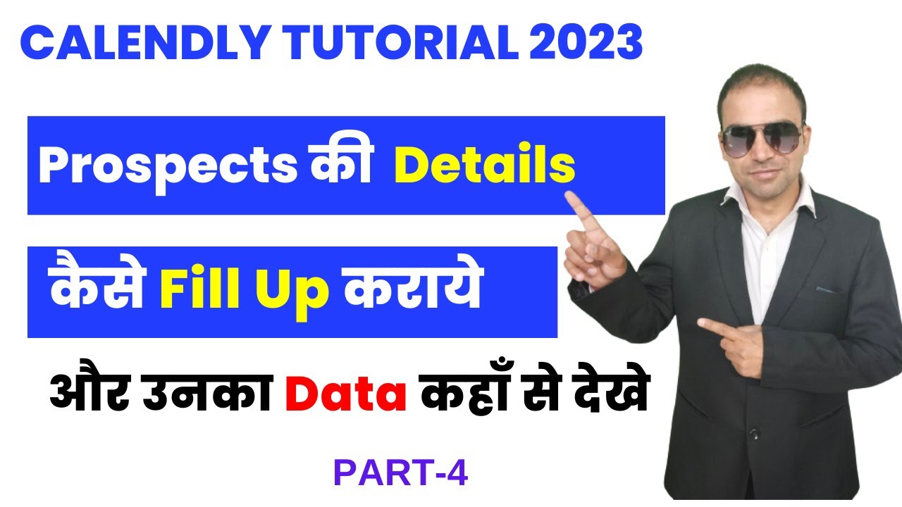 How To Set Questions in Calendly / How To Find Prospects Data in ...