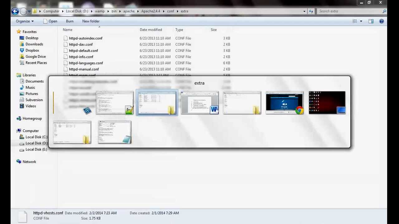 Creating Virtual Host In Wamp Youtube