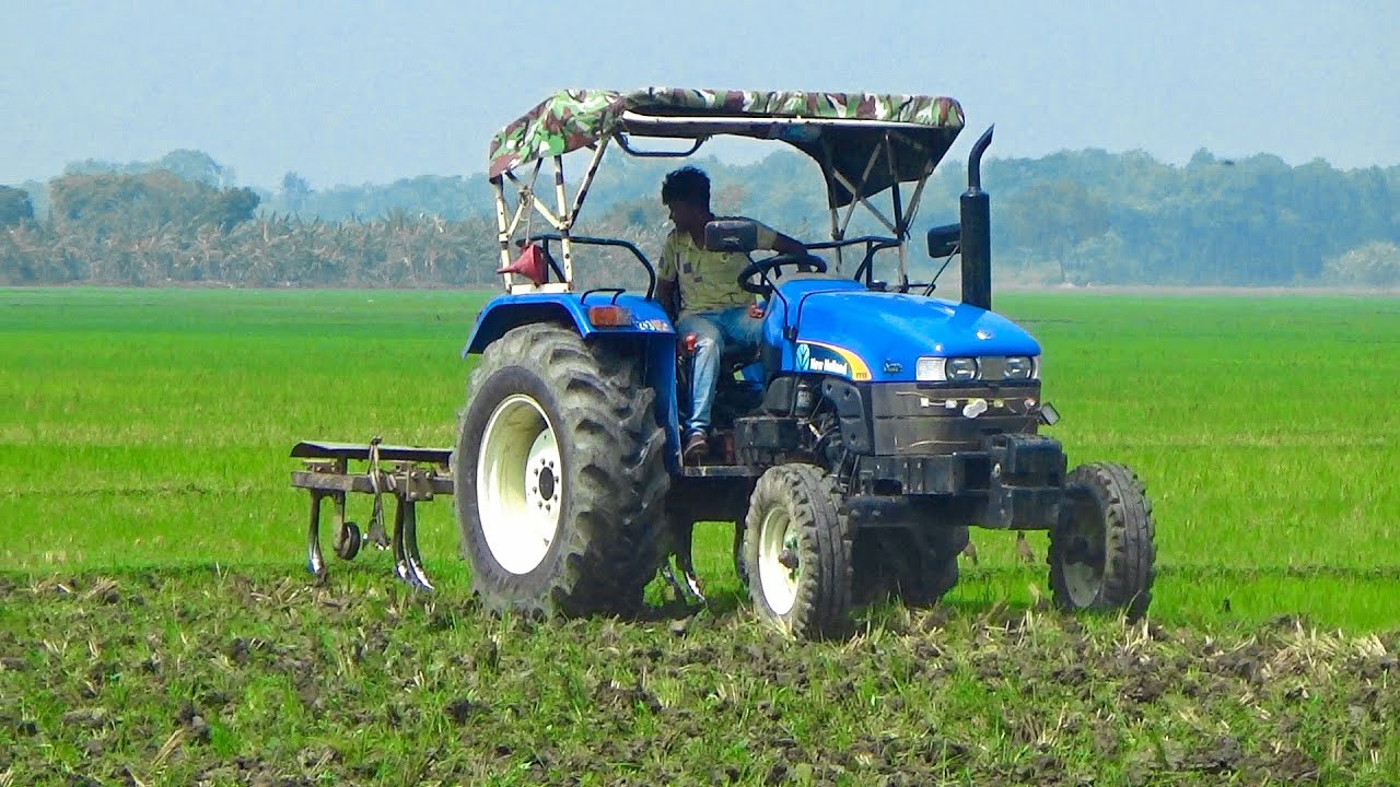 EXTREME MOTOR SOUND !! NEW HOLLAND TT55 - Exploring Bangladesh - YouTube