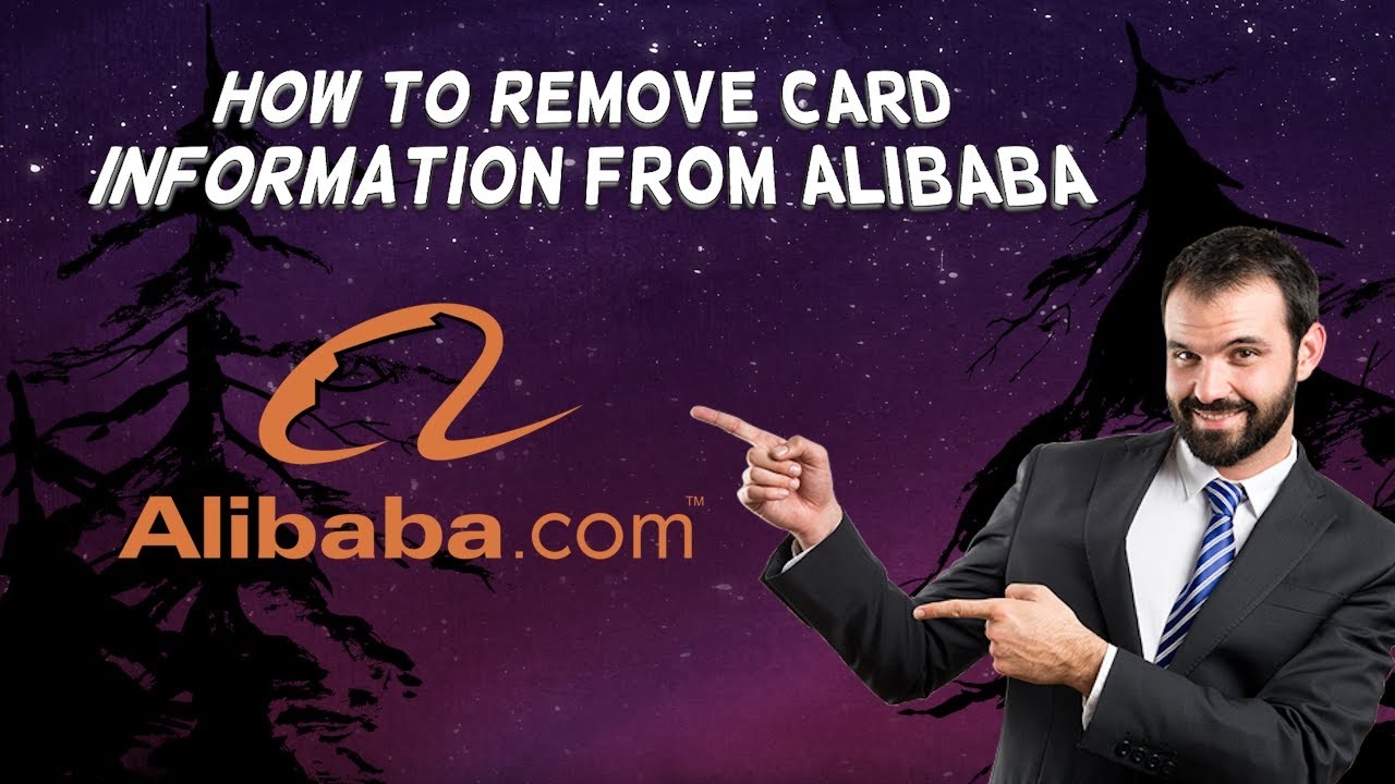 How To Remove Card Information From AliBaba | Tutorial (2024) - YouTube