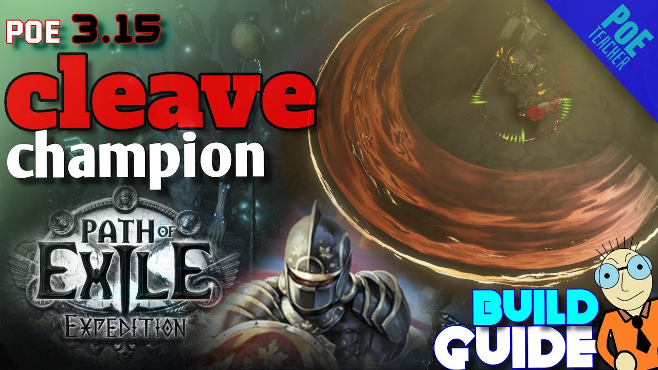 [Path of Exile - PoE] Cleave Build - Champion Duelist - YouTube