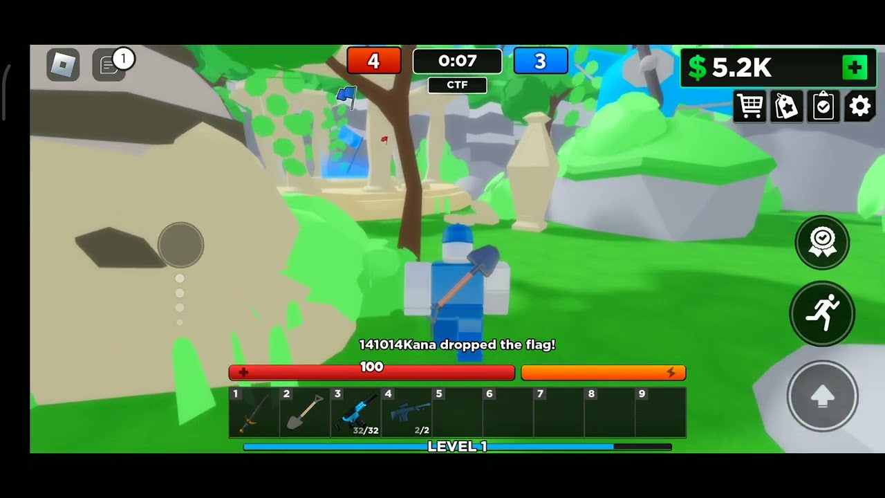 Roblox flag wars gameplay part 3 - YouTube