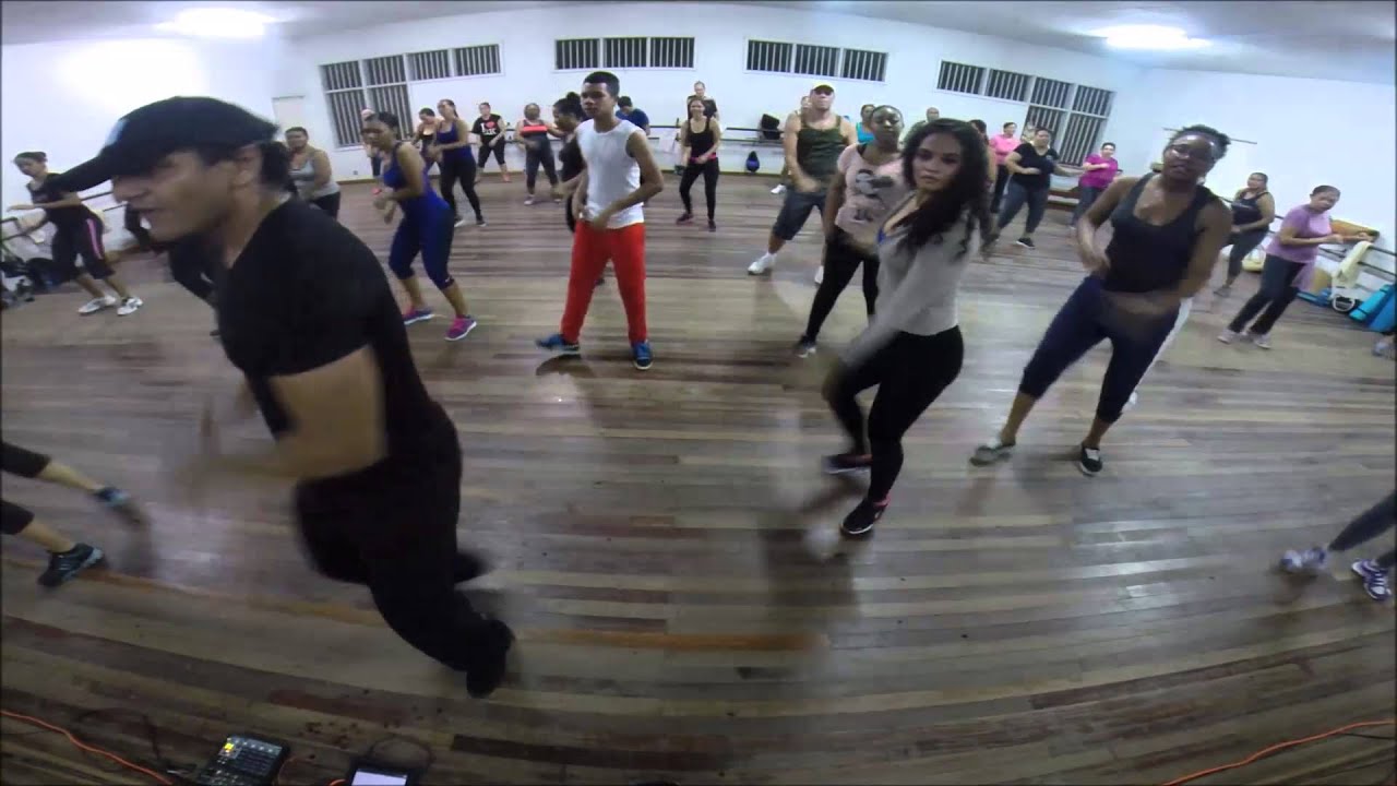 GO SHAPO workout on "I LOVE SALSA" by N'Klabe - YouTube
