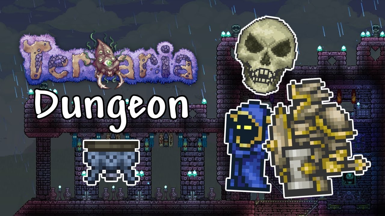 Terraria DUNGEON THEME EXTENDED | Terraria OST | Terraria Music PC ...