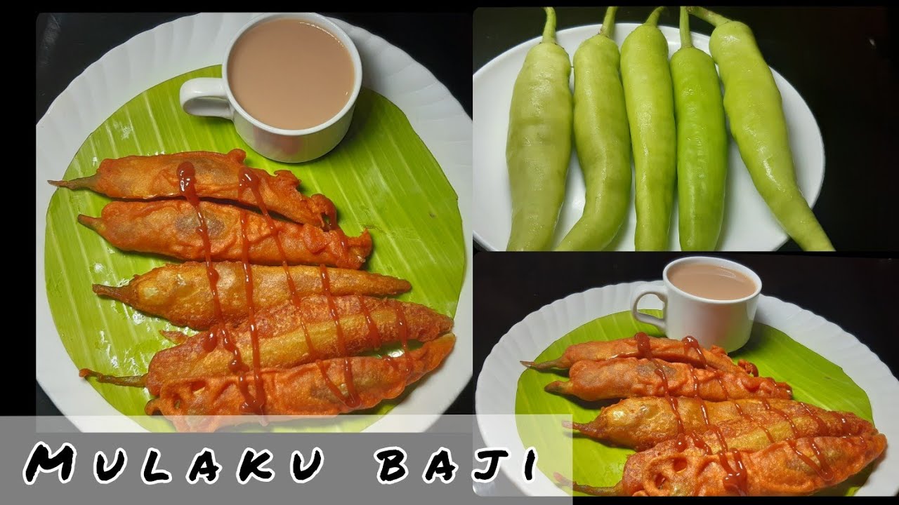 Mulaku baji/ Chilli baji/Evening snack recipe/Mirchi baji recipe/Snacks ...