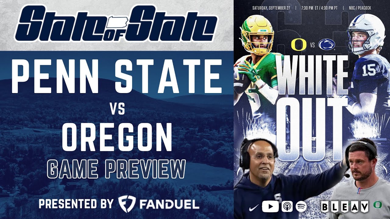 Penn State vs Oregon Preview - YouTube
