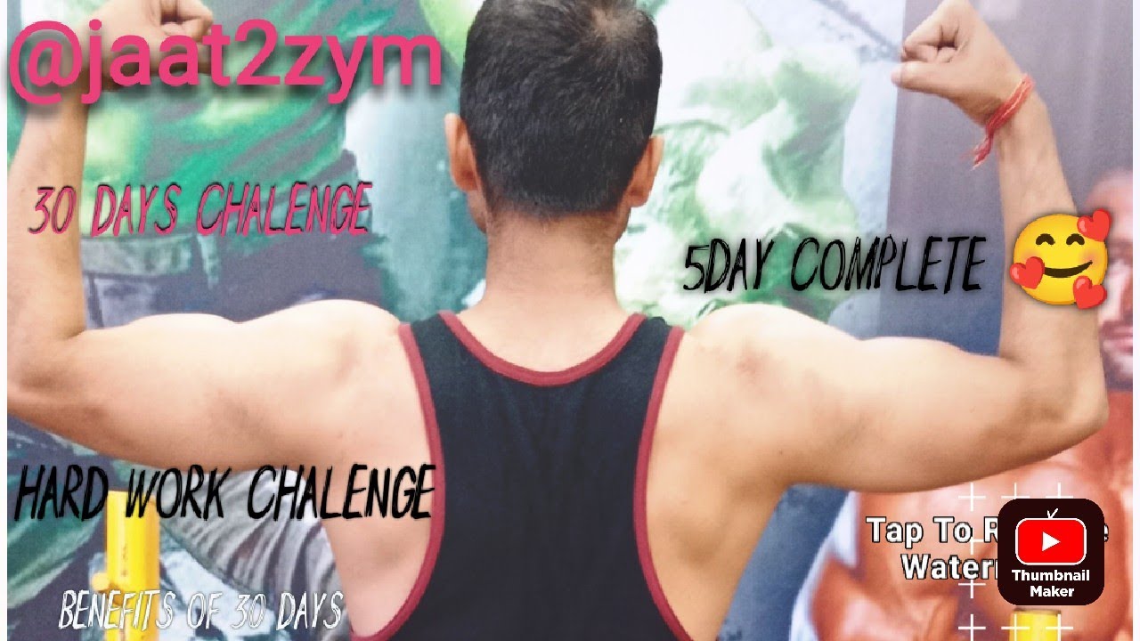 5Day Complete Triceps Exercise 30Daychallengs Bodybuilding Zym ...