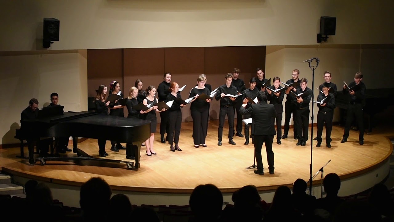 Annabel Lee (2019) - Benjamin Gabbay - Concreamus Chamber Choir - YouTube