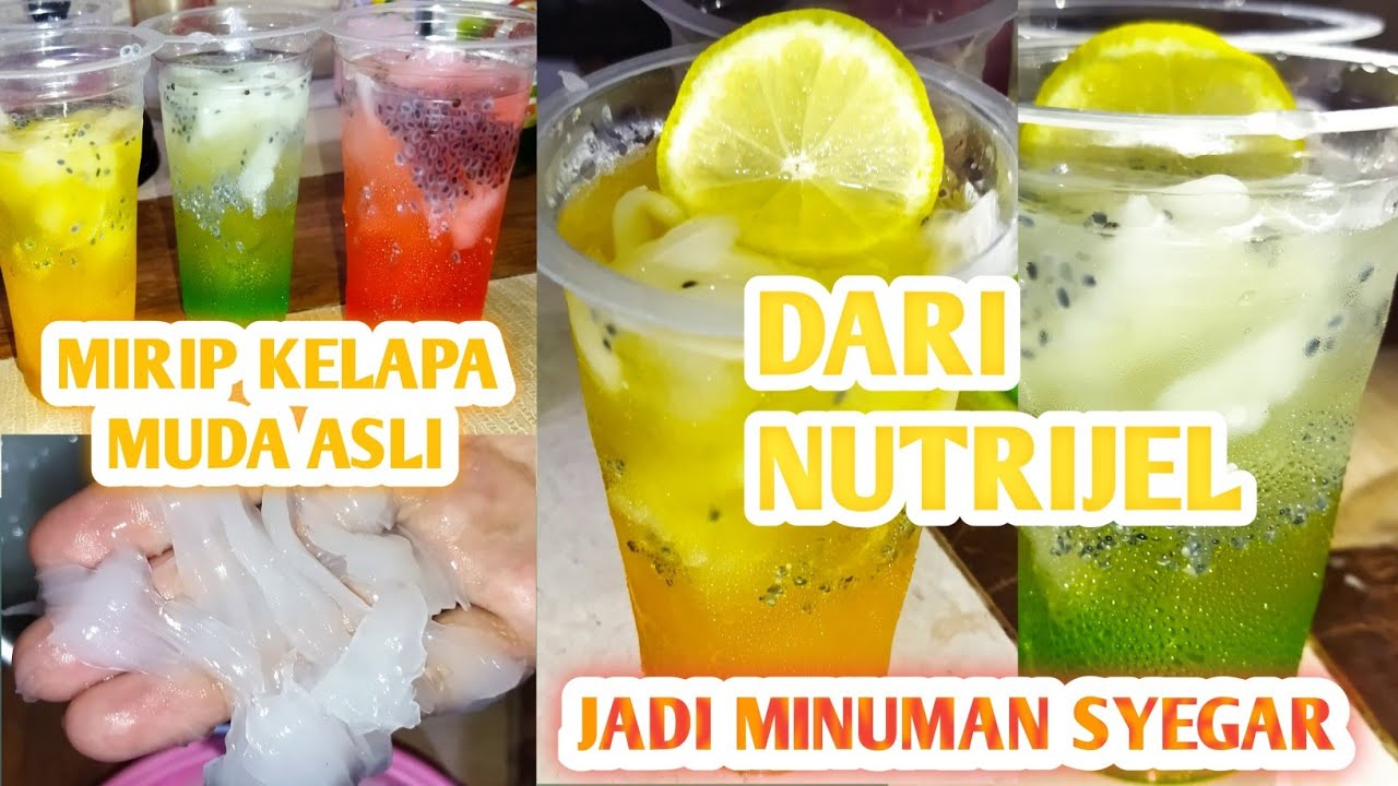 RESEP KELAPA MUDA KW, RASANYA MIRIP KELAPA MUDA ASLI | MINUMAN KEKINIAN ...