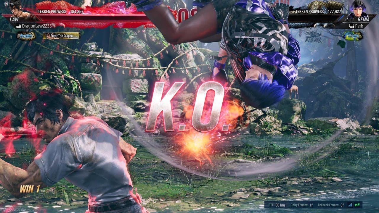 Tekken 8 Law Rank Session 5 - YouTube
