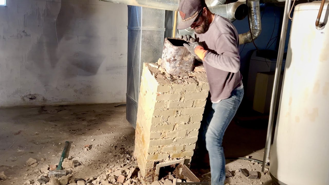 DIY Chimney Removal! Ep: 19 - YouTube