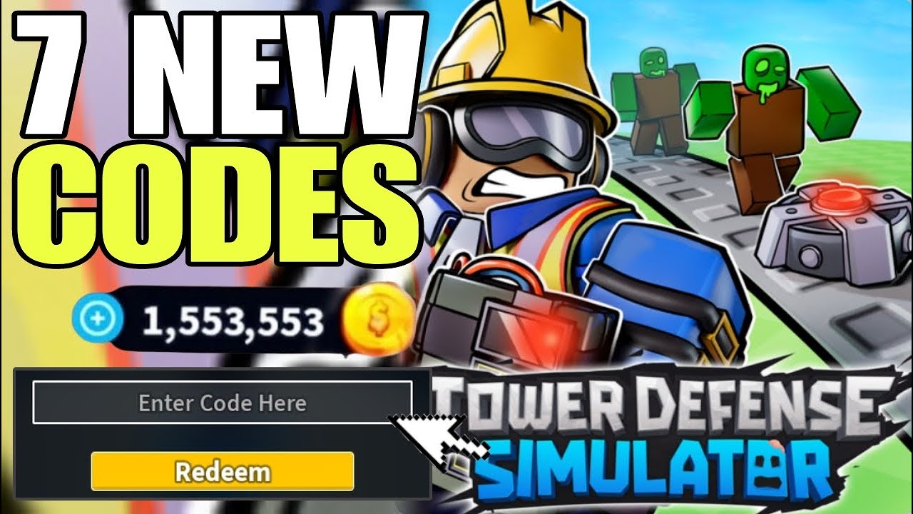 *NEW UPDATE* TOWER DEFENSE SIMULATOR CODES 2024 | TOWER DEFENSE ...