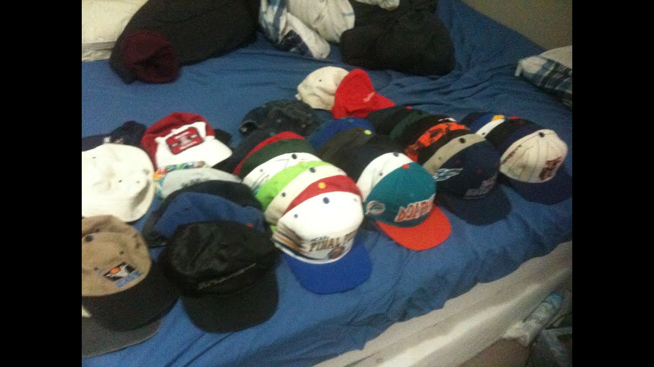 CHEAP FOR SALE VIDEO vintage Snapback collection 6 for $25, sports ...