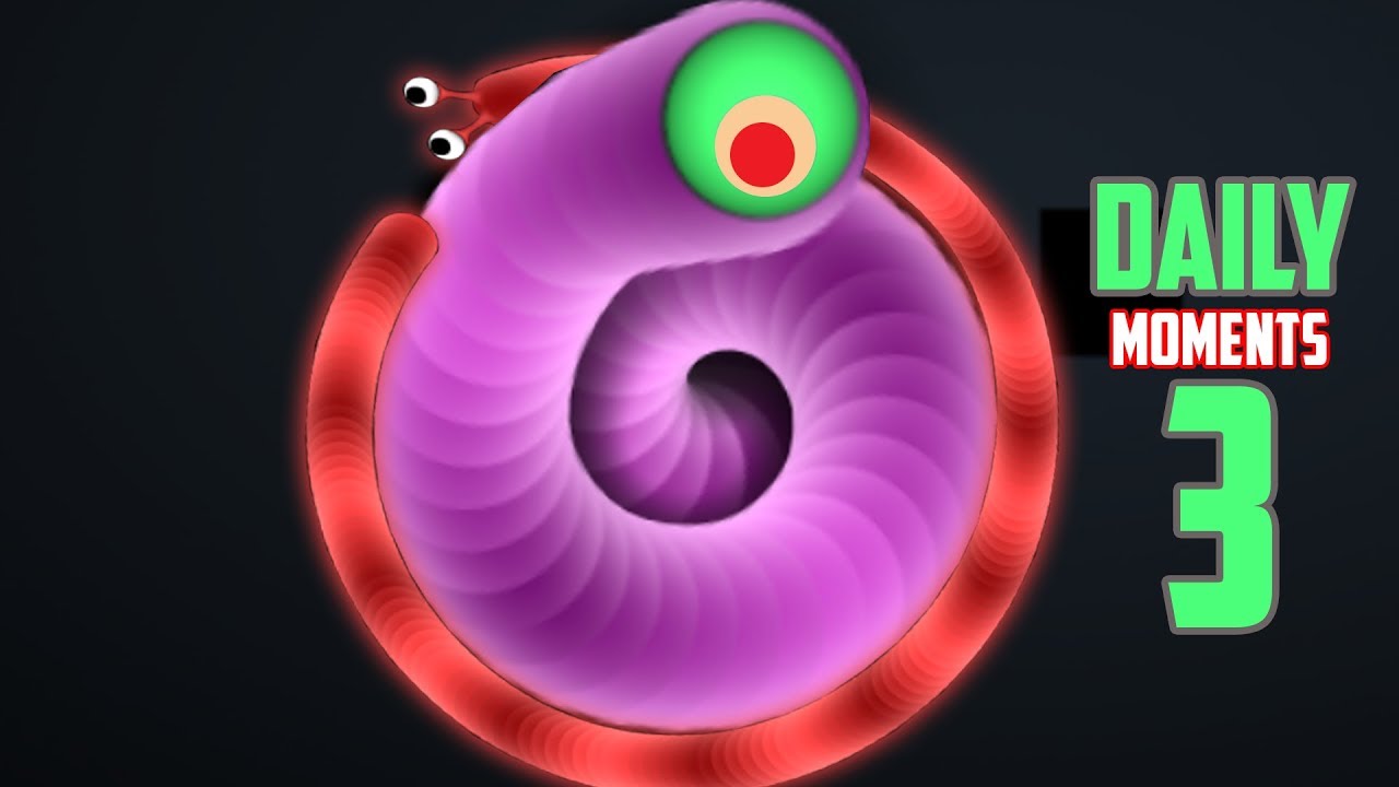 SNAKE NEVER MESS! Slither.io Funny Fails and WTF Moments! #3 (Slitherio ...