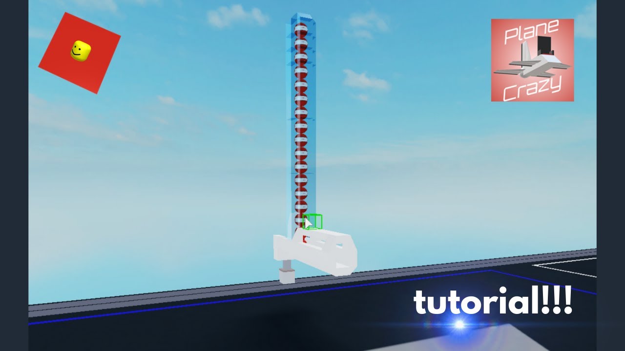 roblox simple ball turret tutorial | plane crazy - YouTube