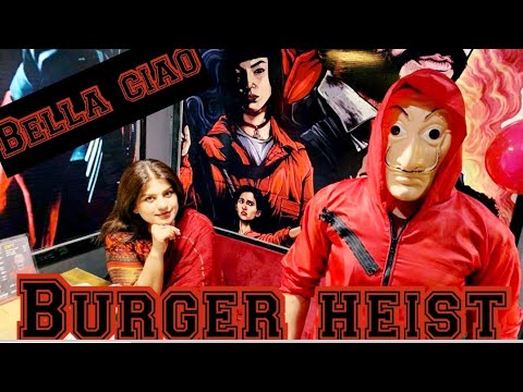 Delicious burger heist Nishtarabad Peshawar Pakistan // Money heist ...