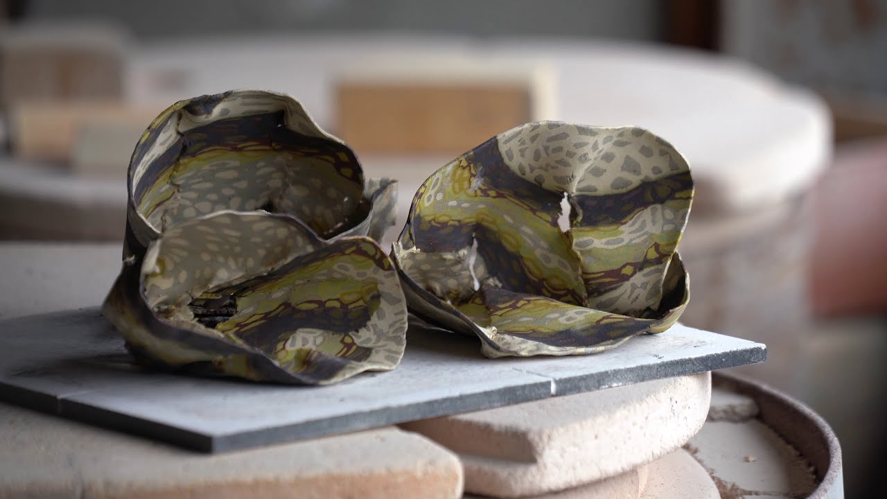 Ceramics Sculpture inspired by the Nature | Nerikomi techniques ...