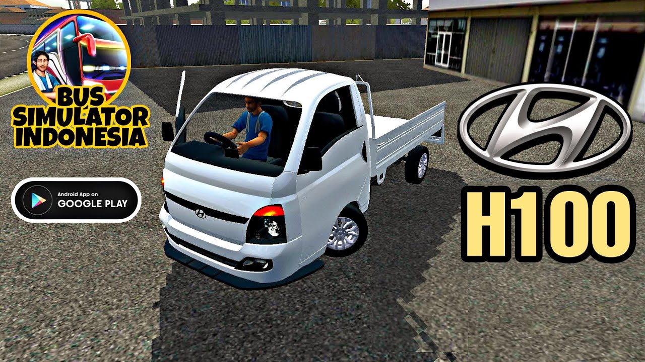 هونداي h100 Hundai h100 Bus simulator indonesia تركيب مود Gameplay ...
