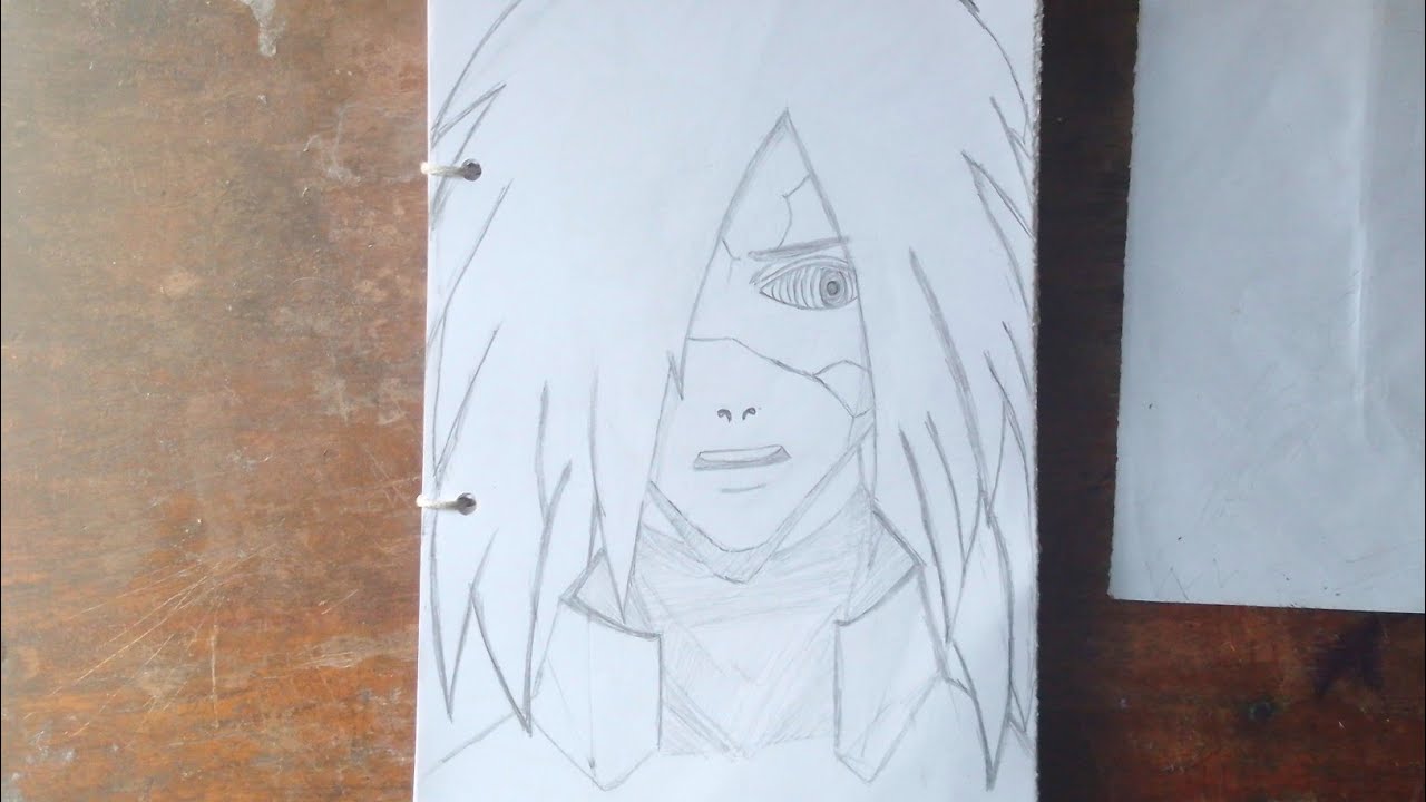 How To Draw MADARA UCHIHA 😈 || Drawing Madara Uchiha || Step By Step ...