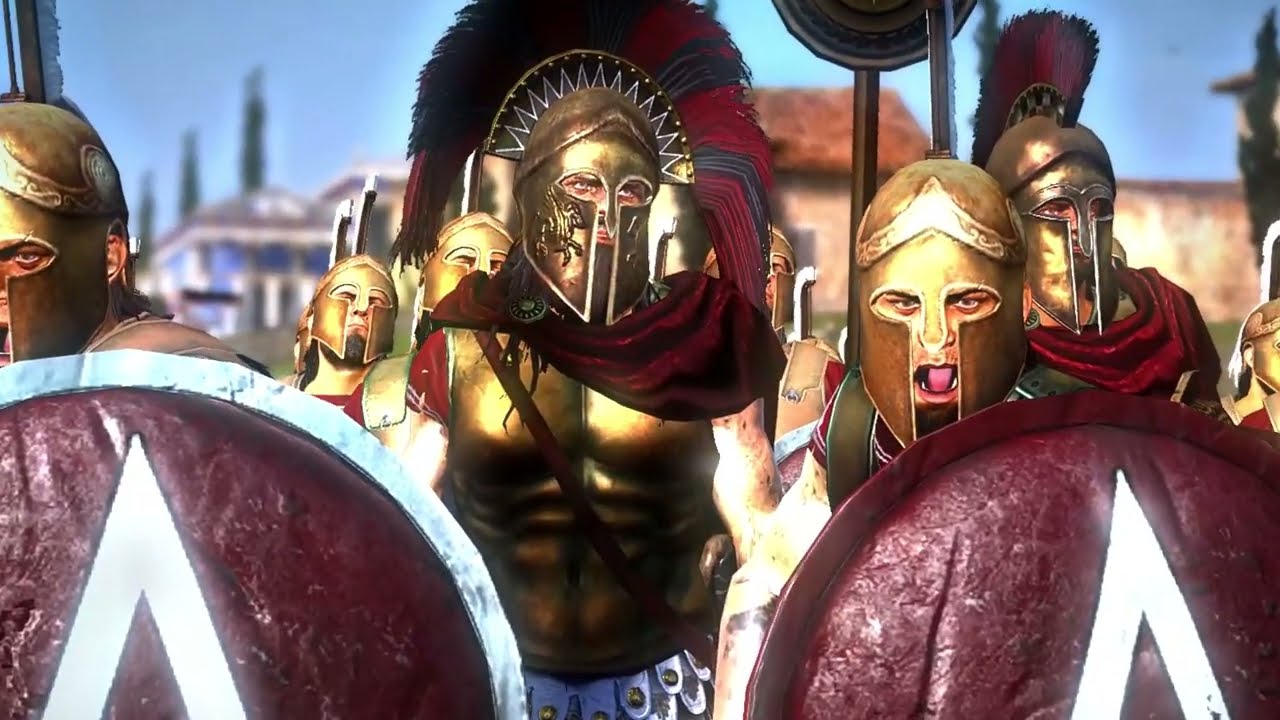 Sparta vs Persia | Total War : Rome 2 Cinematic Battle - YouTube