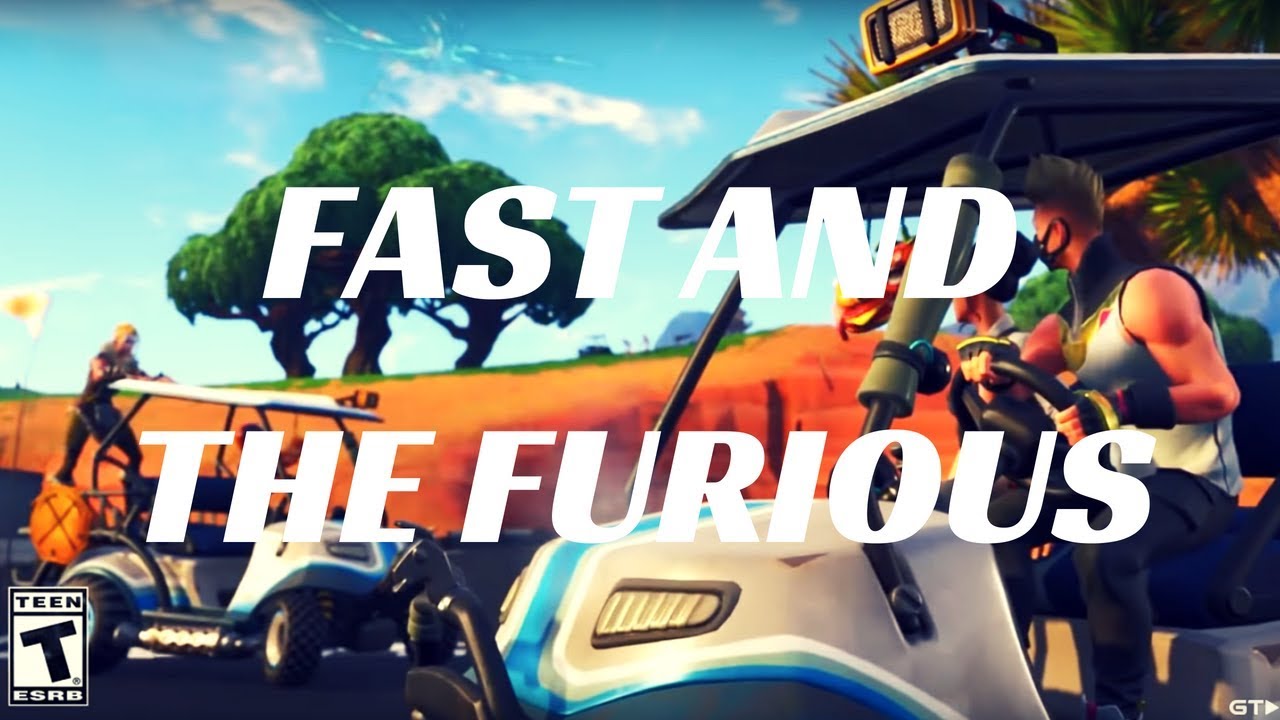 FAST AND THE FURIOUS IN FORTNITE BATTLE ROYALE - YouTube