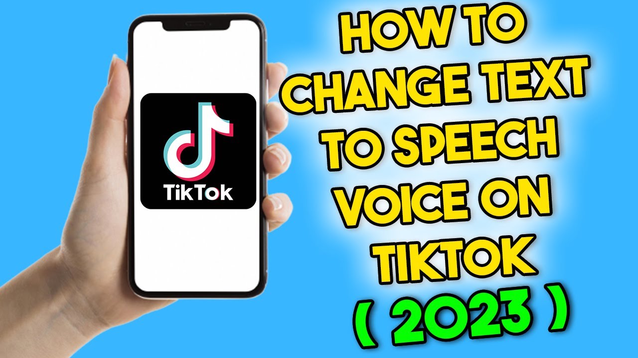 How To Change Text To Speech Voice On Tiktok 2023 YouTube How To Change Text To Speech Voice On Tiktok 2023 YouTube