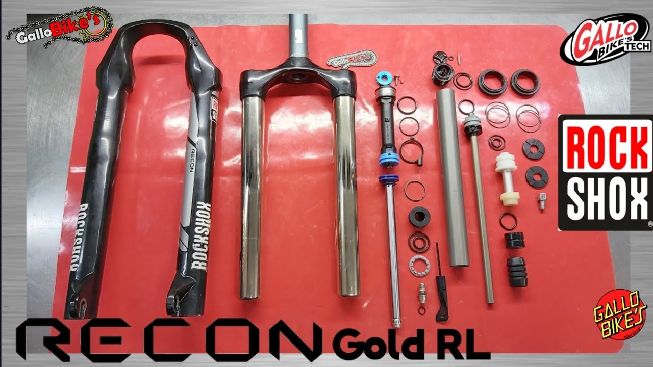 Rockshox Recon Gold RL Mantenimiento Suspensión de Montaña | Service ...