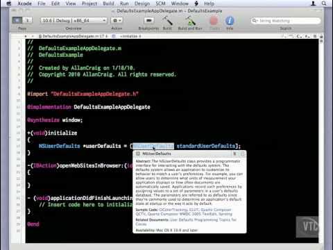 05 07 NSUserDefaults pt 2 - YouTube