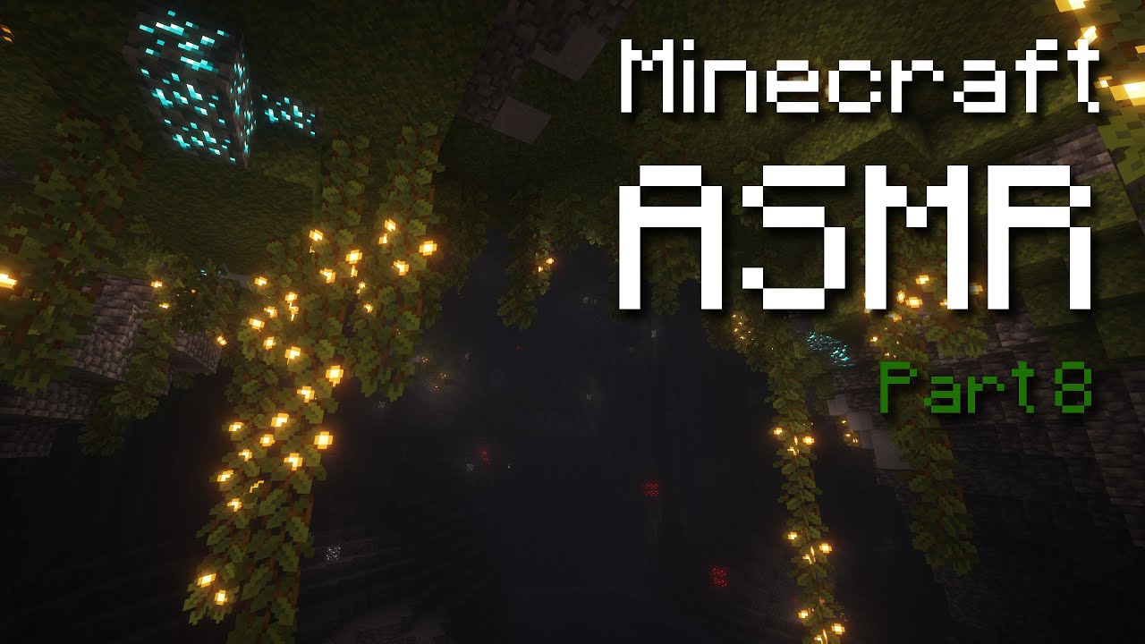 Minecraft ASMR ⛏️ Whispering + Relaxing Keyboard Sounds 💤 ep. 8 The ...