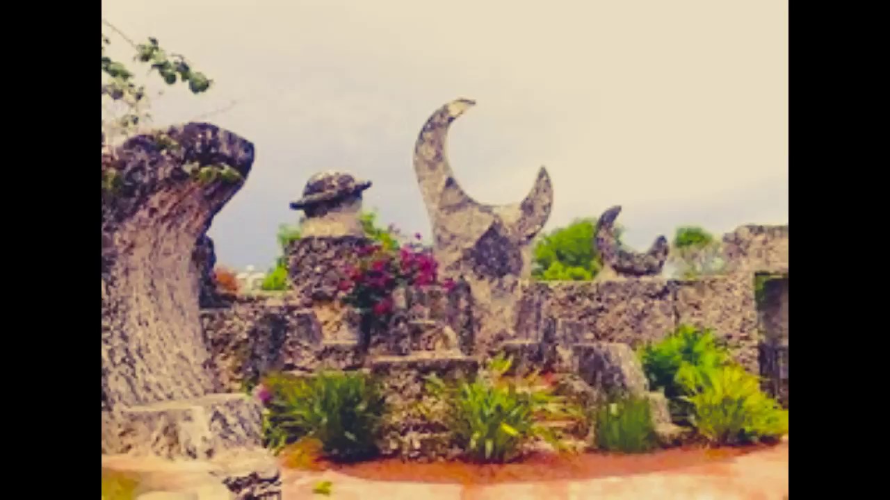 EL HOMBRE QUE CONSTRUYO UN CASTILLO("Coral Castle"en Florida, Estados ...