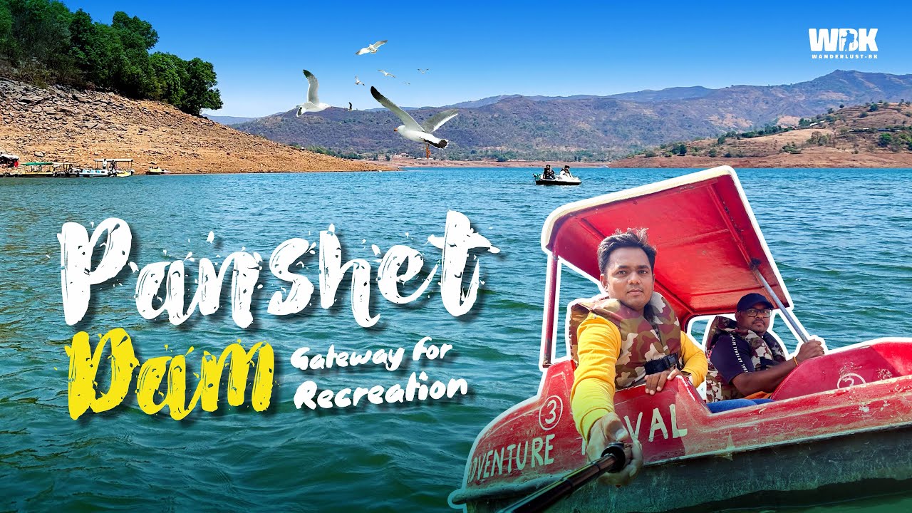 Panshet Dam | पानशेत धरण | One Day Picnic Spot Near Pune | Marathi Vlog ...
