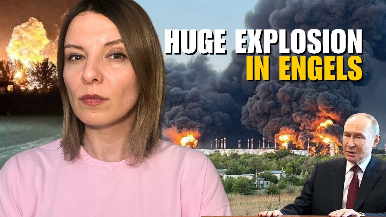 PREEMPTIVE STRIKES: HUGE EXPLOSIONS IN ENGELS, BRYANSK Vlog 1066: War in Ukraine - YouTube