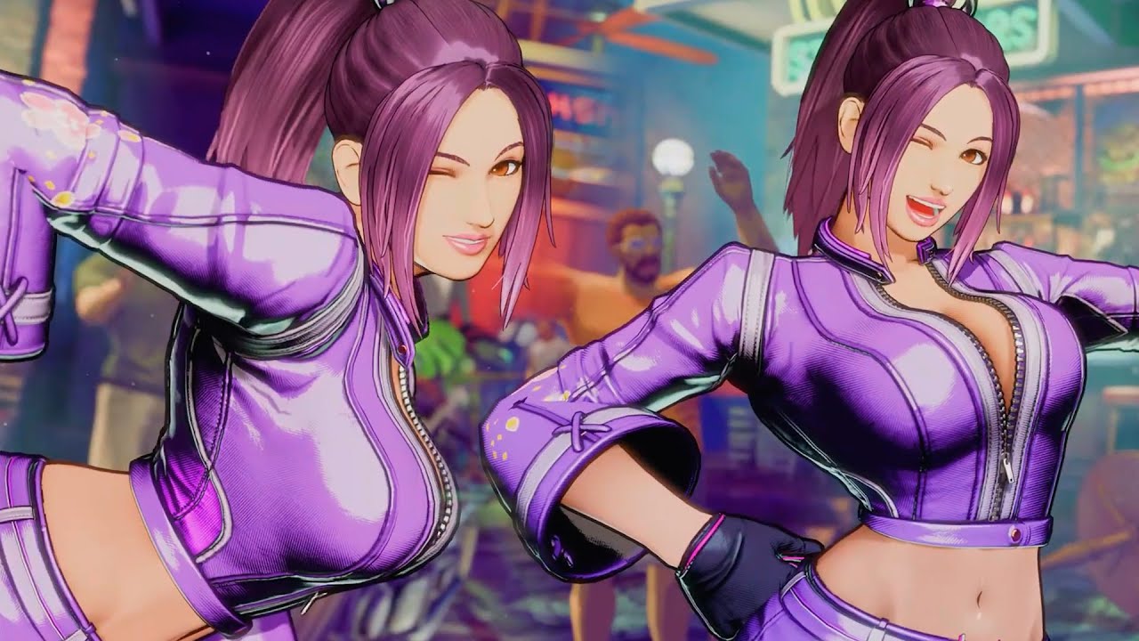 FATAL FURY: CotW - All Mai Shiranui Intro/Outro/Win Poses - YouTube