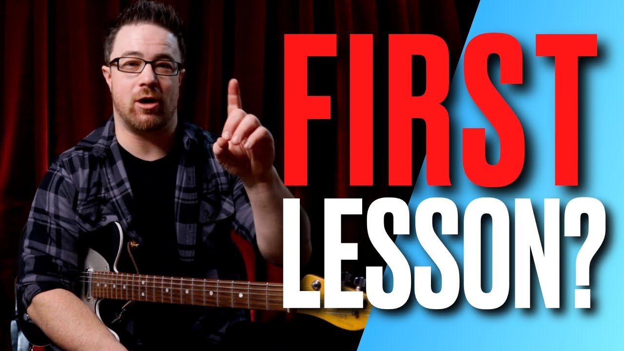 Your FIRST guitar lesson! What should you learn on guitar first? - YouTube