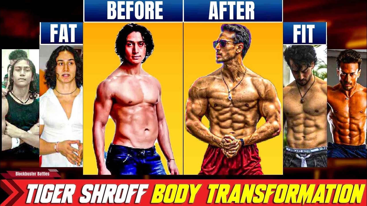 Tiger Shroff Best Body Transformation Ever, Tiger Shroff Workout In Gym ...