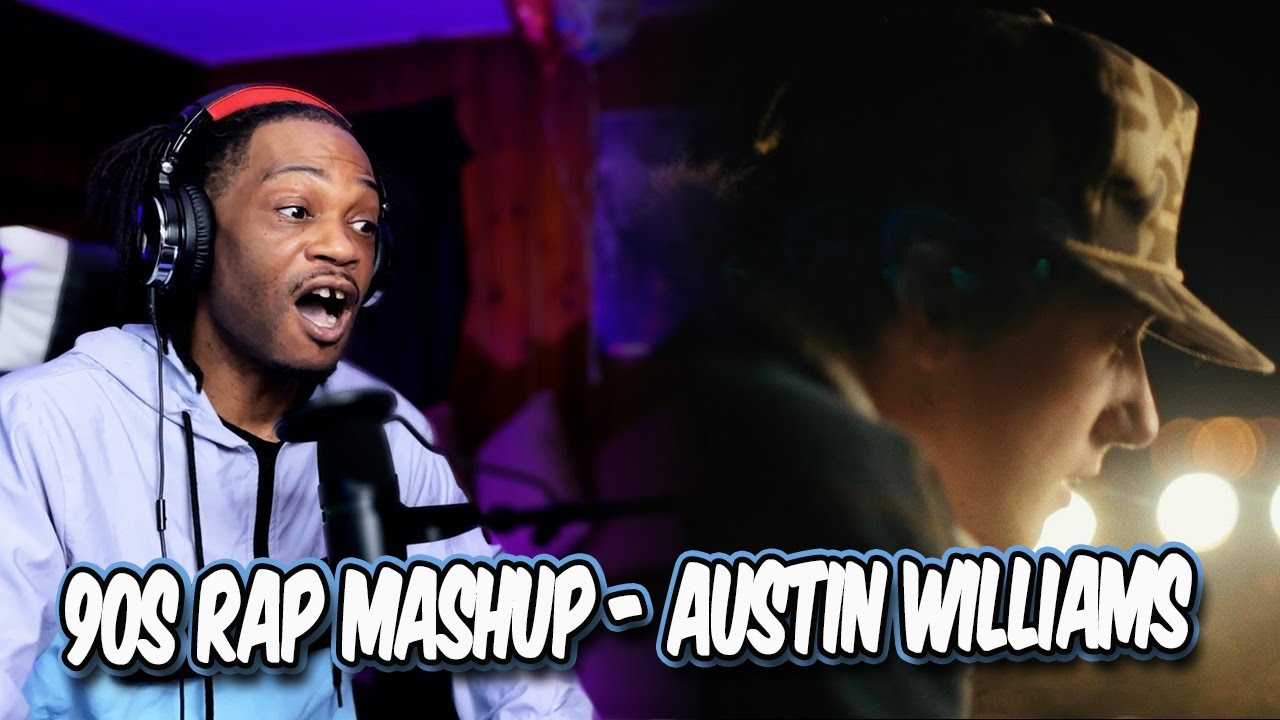 HoodFacts TV First time hearing 90s Rap Mashup - Austin Williams - YouTube