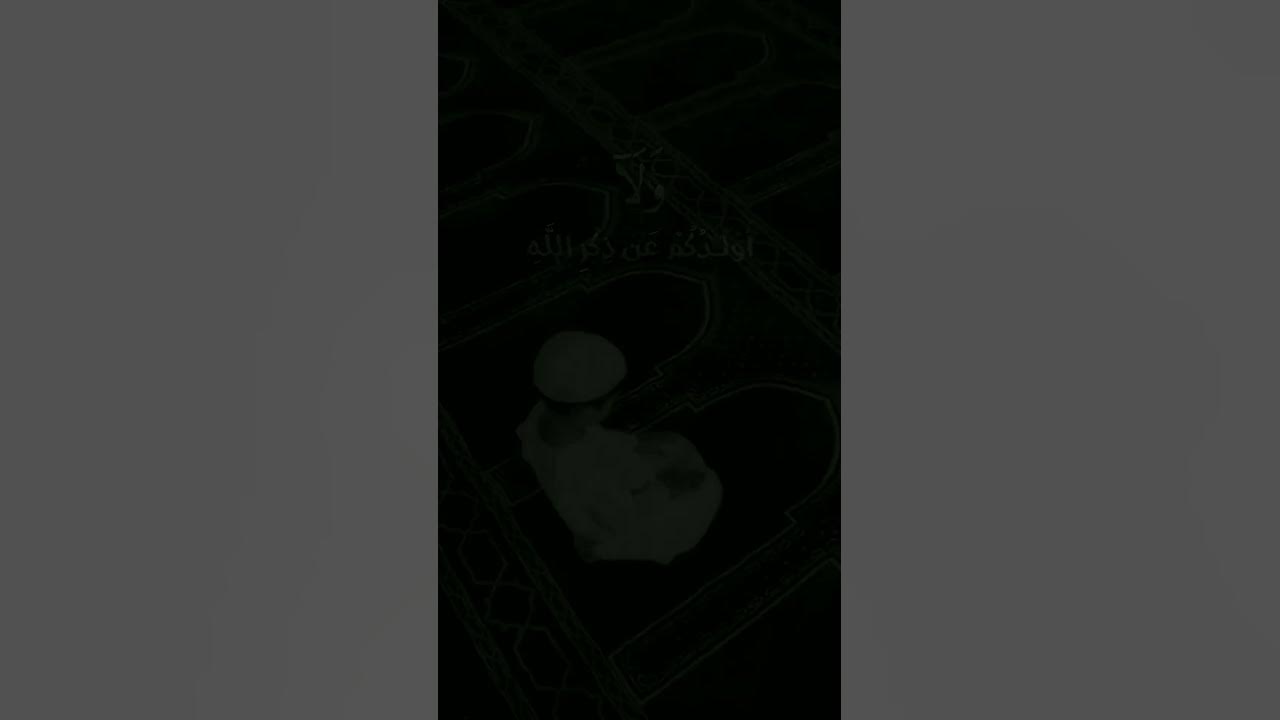 يَا أَيُّهَا الَّذِينَ آمَنُوا لَا تُلْهِكُمْ أَمْوَالُكُمْ وَلَا