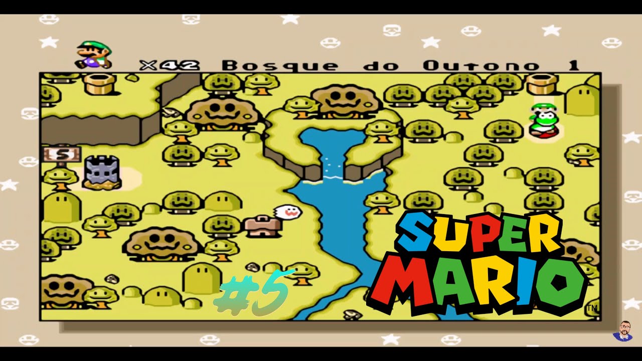 Super Mario World (Versão 2021) Pt-Br Bosque do Outono #5 - YouTube