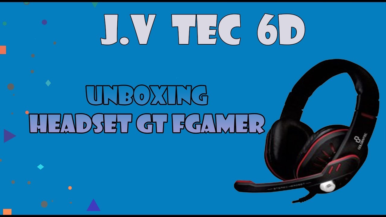 Unboxing Fone de Ouvido Goldentec GT Gamer - YouTube