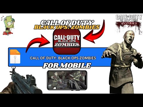 ✅☠️ CALL OF DUTY BLACK OPS ZOMBIES MOBILE FULL 2025 - HOW TO PLAY COD ZOMBIES ON ANDROID PHONE