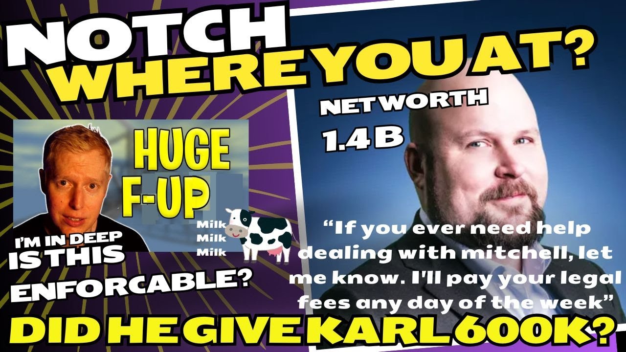 NOTCH Markus Persson WHERE YOU AT? KARL NEED YOU - YouTube