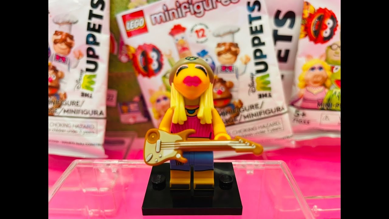 Janice Lego Minifigures Disney the Muppets Blindbag opening reveal ...