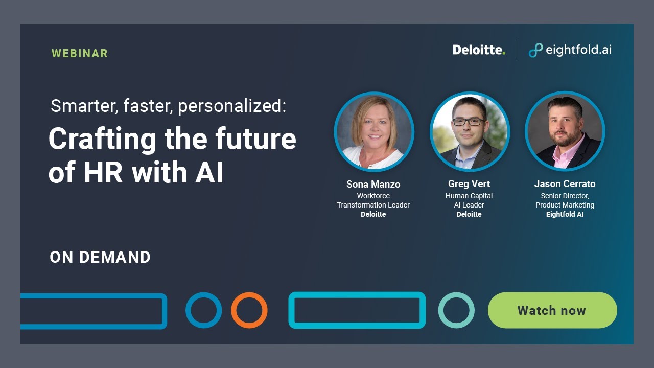 Smarter, faster, personalized: Crafting the future of HR with AI - YouTube